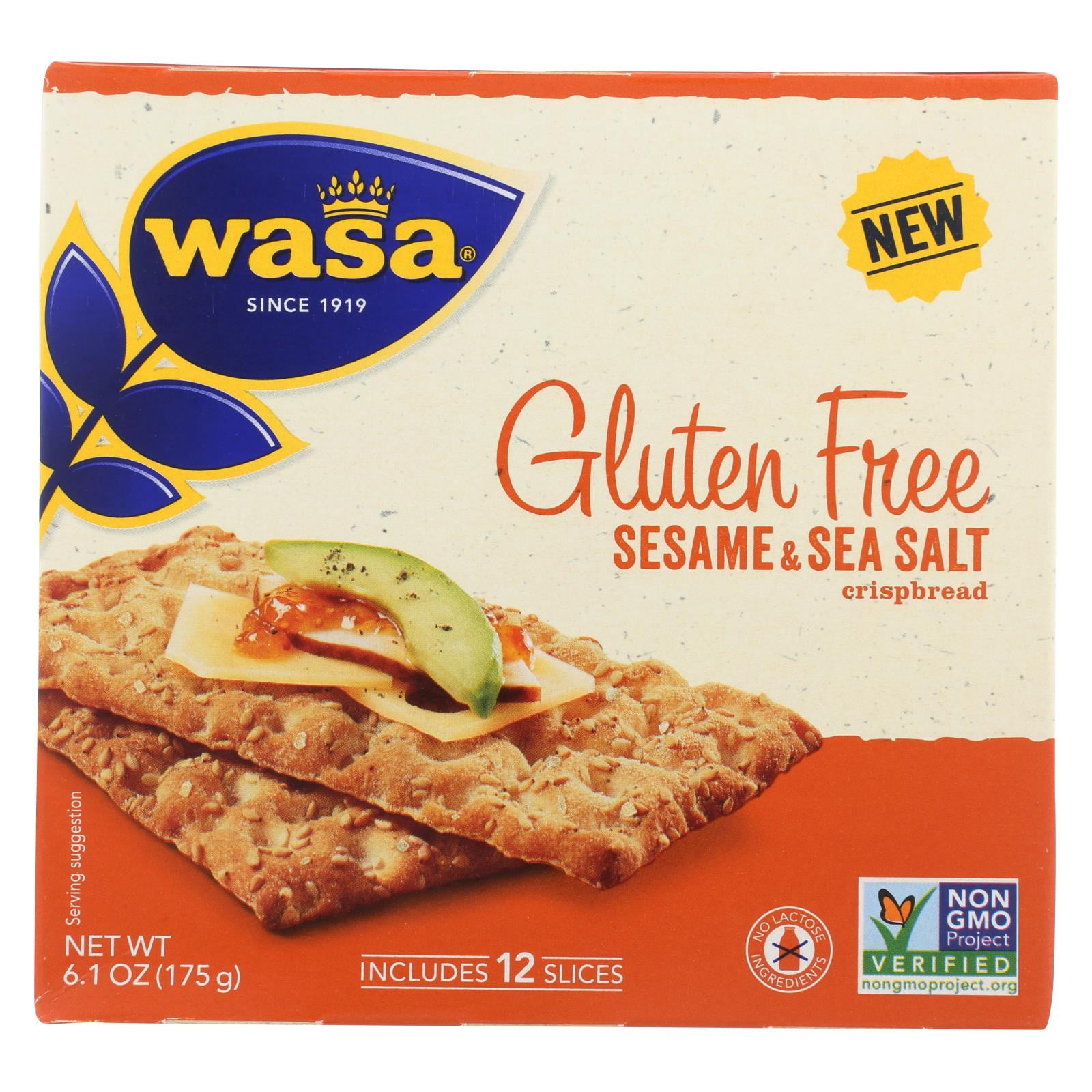 Wasa Gluten-Free Crispbread, 6.1 Oz (10 Pack) - Walmart.com