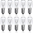 10-pack 25w Ses E14 Small Edison Screw Pygmy Lamp Bulbs, Dimmable T22 ...