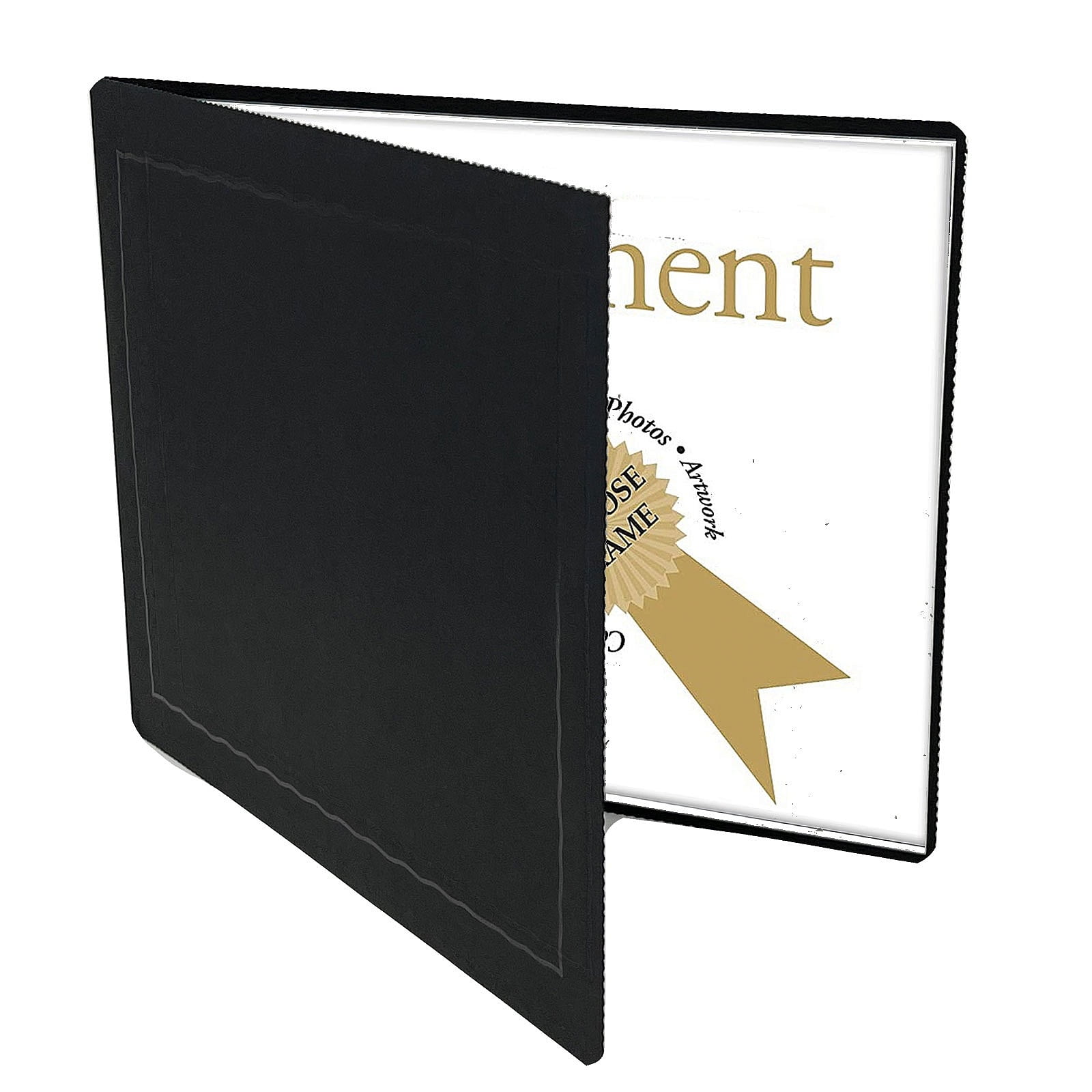 (10 pack) Premium ATLAS Black Certificate Folder 11x8one-half inch ...