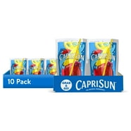 Capri Sun 100% Juice Fruit Punch Naturally Flavored Kids Juice Blend ...
