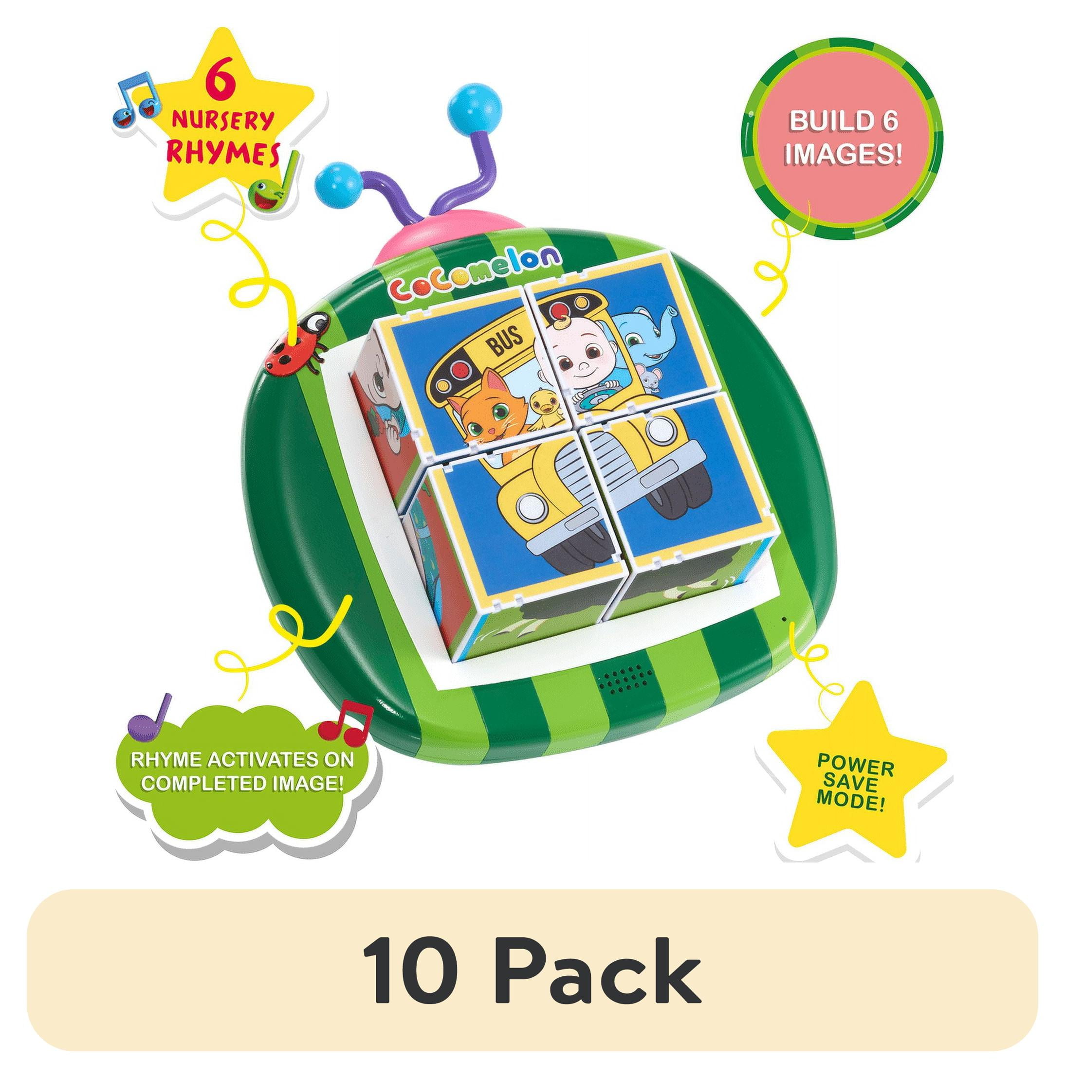 (10 pack) CoComelon Childrens Musical Clever Blocks with 6 Nursery ...