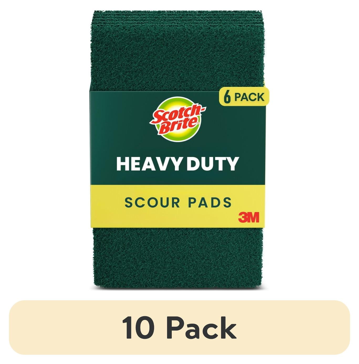 (10 pack) Scotch-Brite Heavy Duty Scour Pads, 6 Sponges Total - Walmart.com