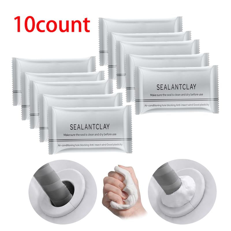 10 pack waterproof sealant putty, quick repair putty, wall hole repair ...