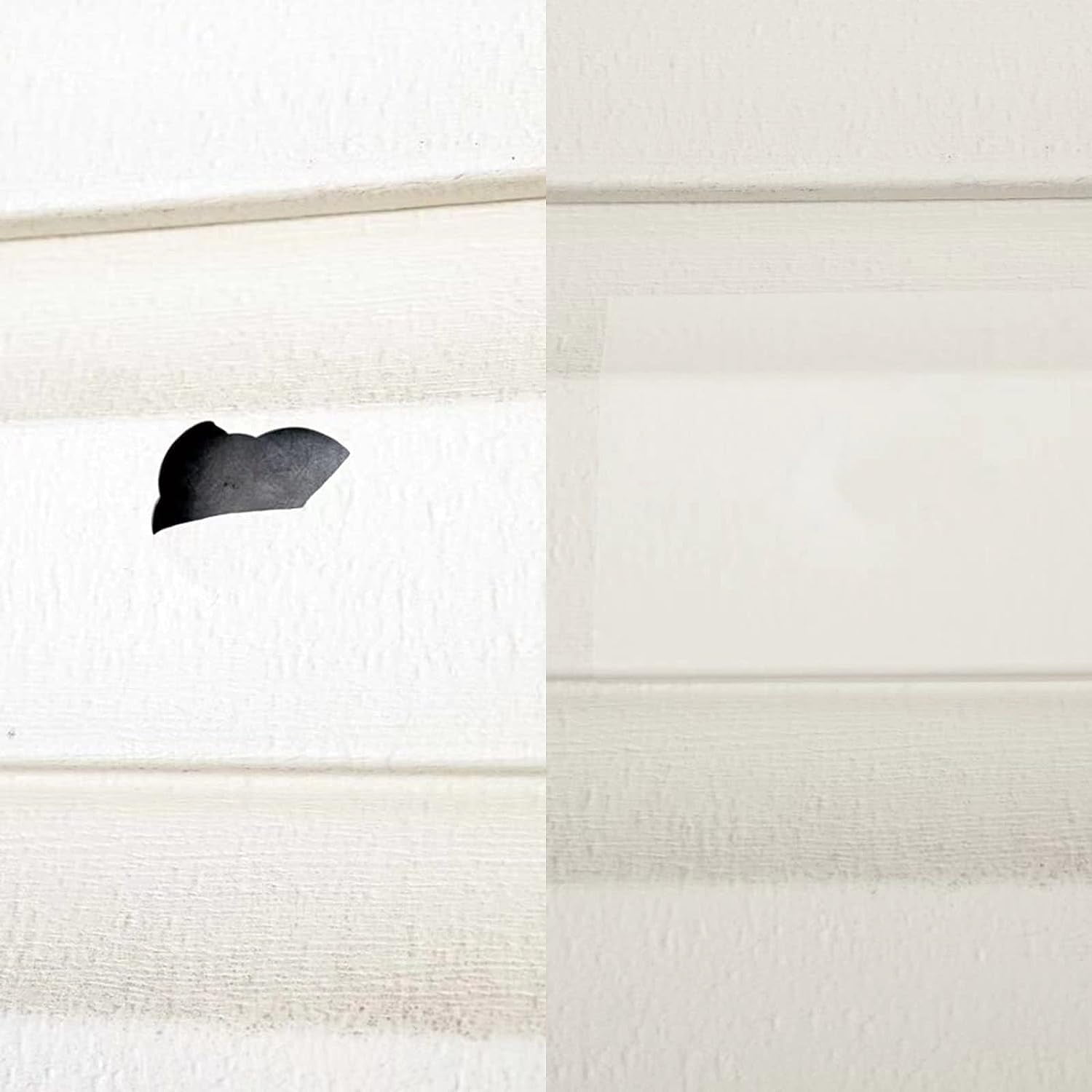 10 packs of vinyl wall panel repair kit, white durable self-adhesive ...