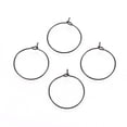 10 pc 316L Surgical Stainless Steel Hoop Earring Findings Wine Glass ...