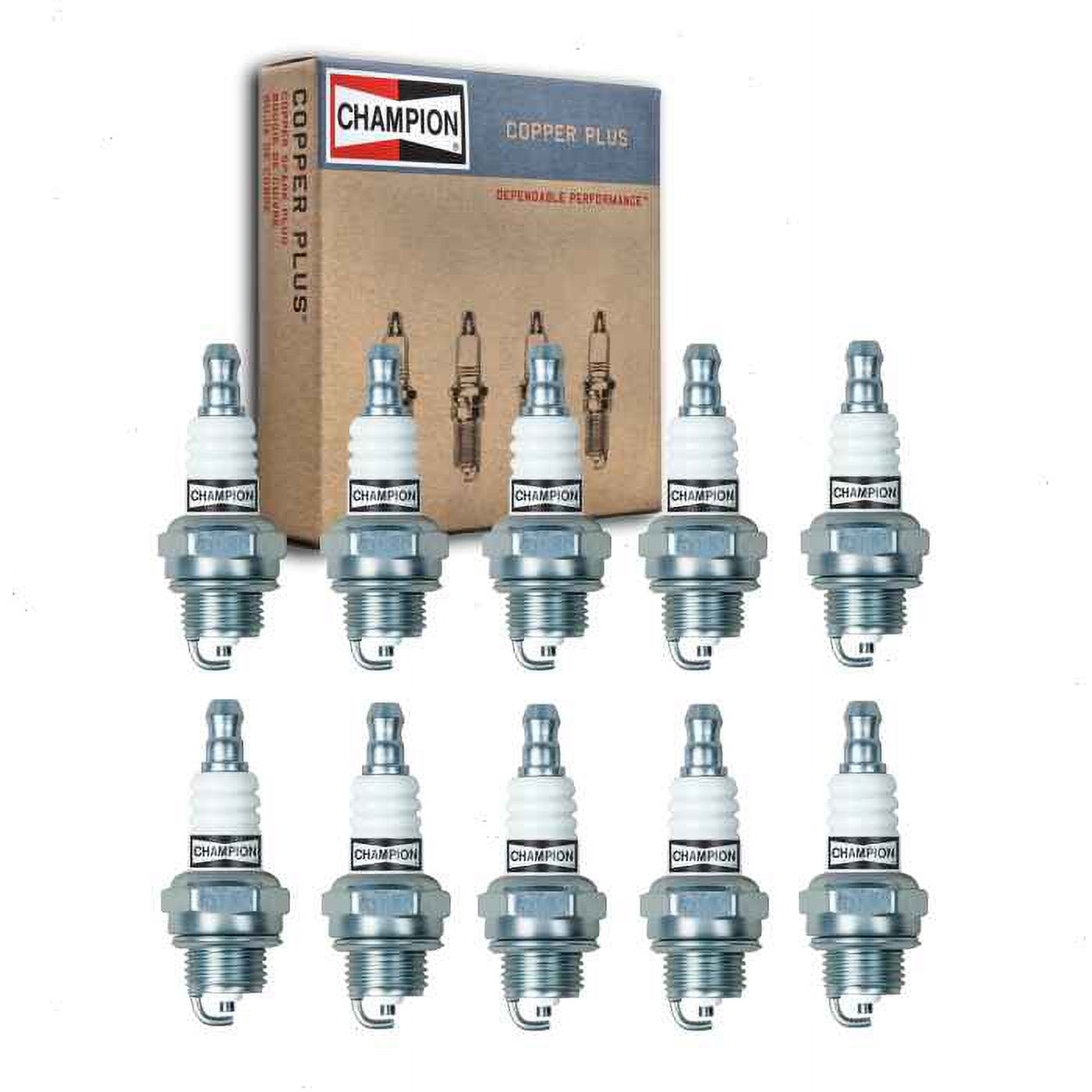 10 pc Champion 863 Copper Plus Spark Plugs for 77-319-1 801254 BPMR4A ...