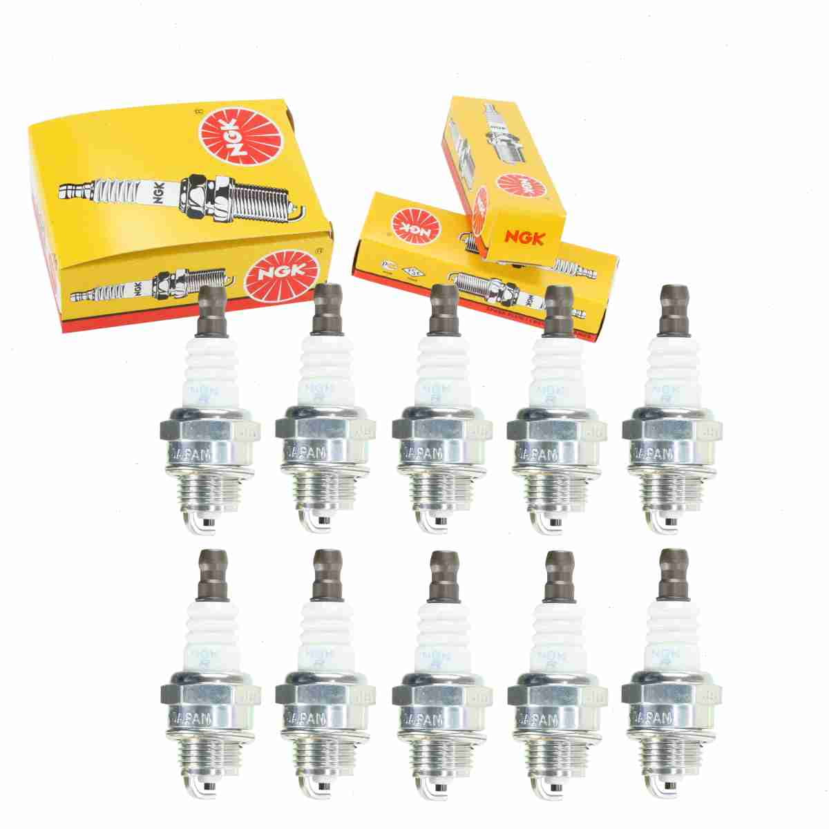 10 pc NGK 6703 Standard Spark Plugs for 7545 7547 7813 852 852-1 852ECO ...