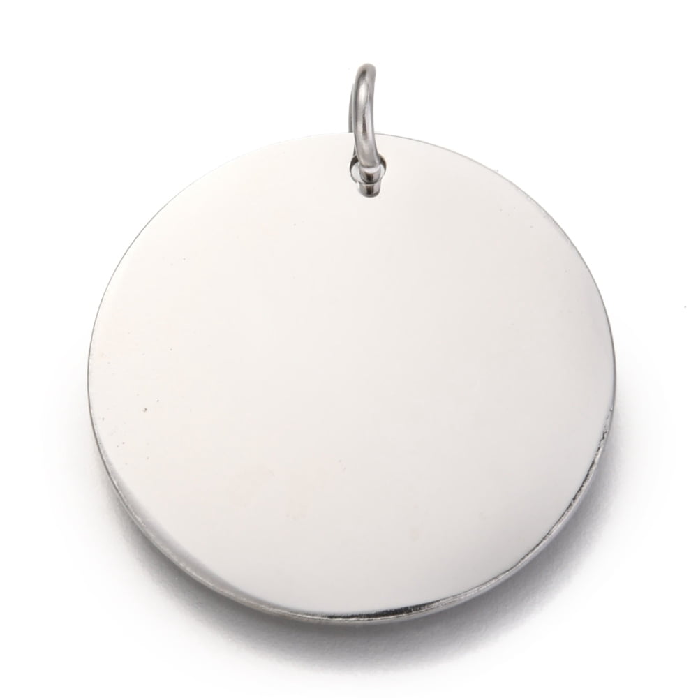 10 pc Non-Tarnish 304 Stainless Steel Charms Manual Polishing with Jump ...