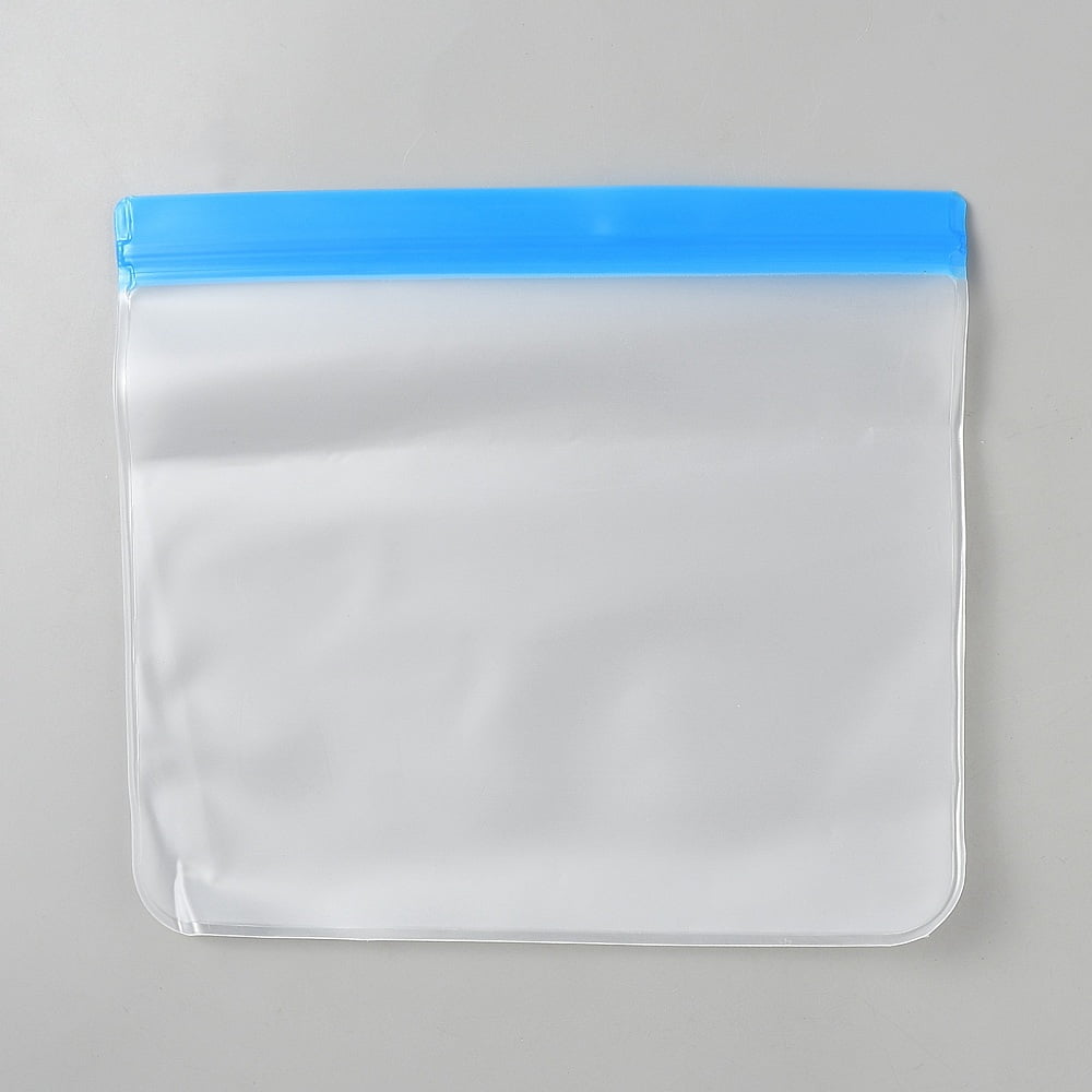 10 pc Rectangle EVA Zip Lock Bags Resealable Packaging Bags Deep Sky ...