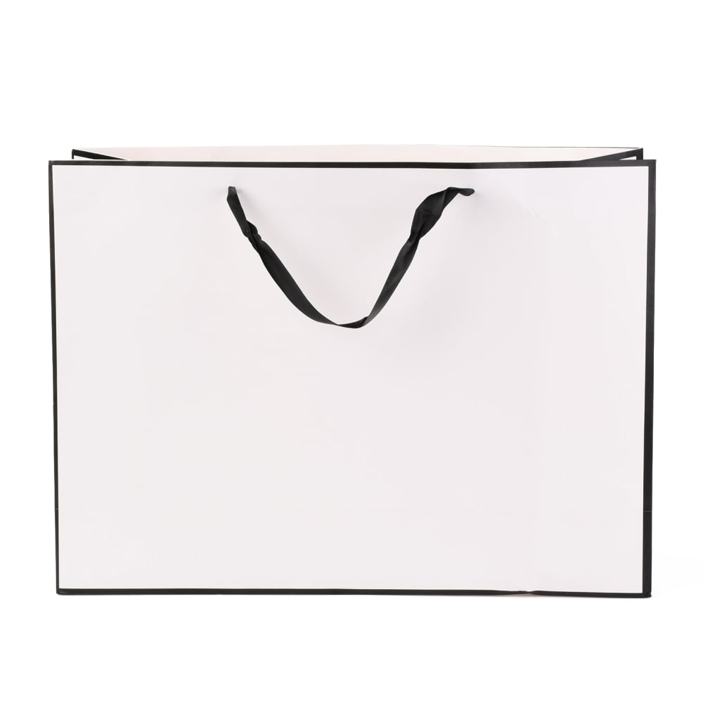 10 pc Rectangle Paper Bags with Handles for Gift Bags and Shopping Bags ...