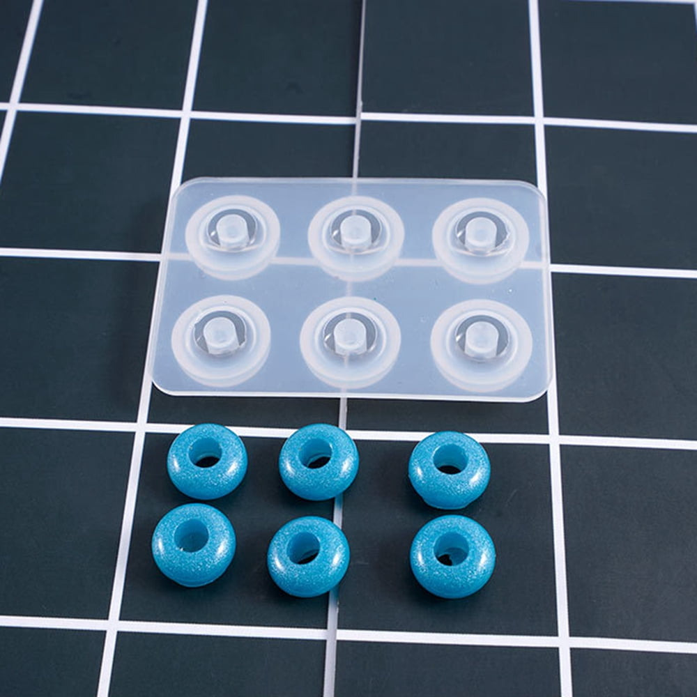 10 pc Silicone Bead Molds Resin Casting Molds For UV Resin Epoxy Resin ...