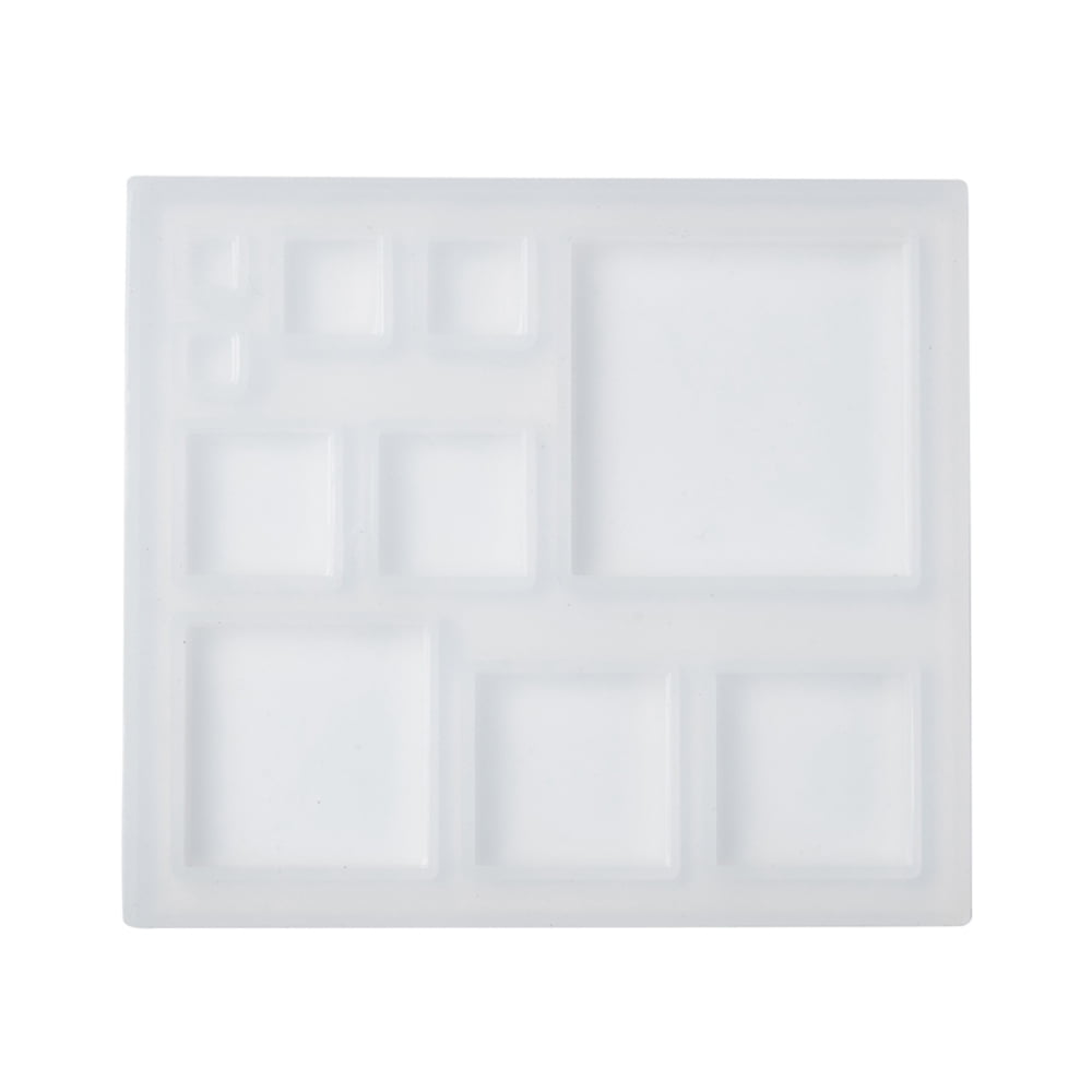 10 pc Silicone Molds Resin Casting Molds For UV Resin Epoxy Resin ...
