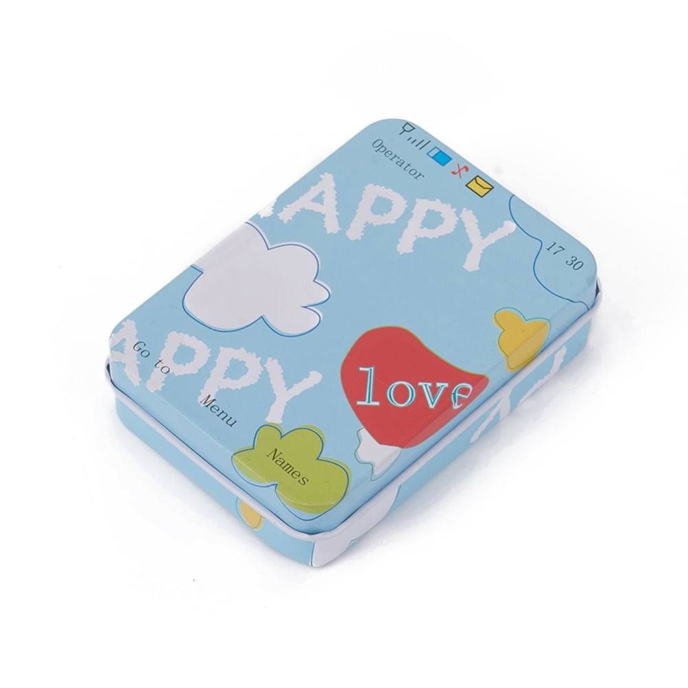 10 pc Tinplate Storage Box Jewelry Box for DIY Candles Dry Storage ...