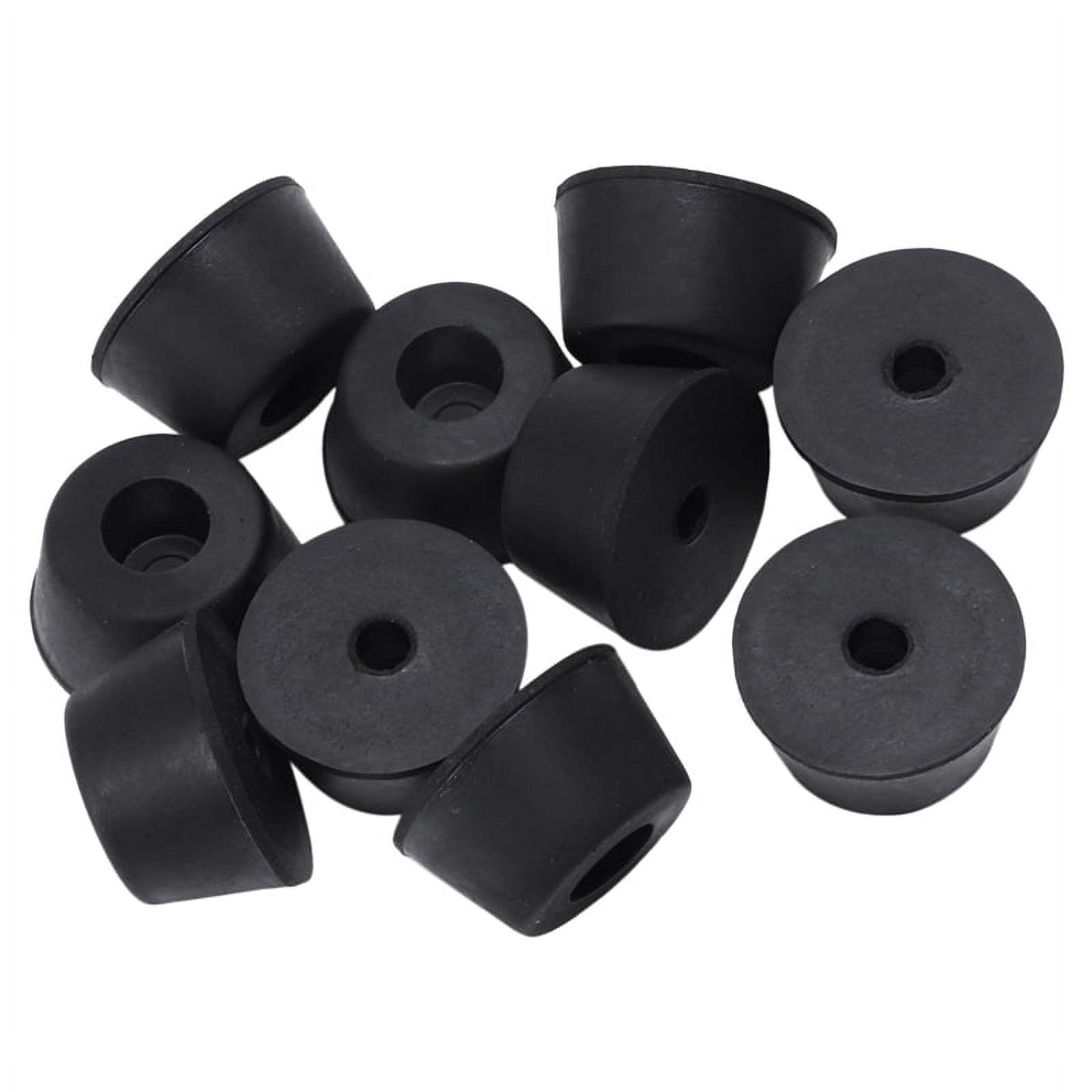 10 pcs 21 x 12 mm conical recessed foot feet rubber buffer Material ...