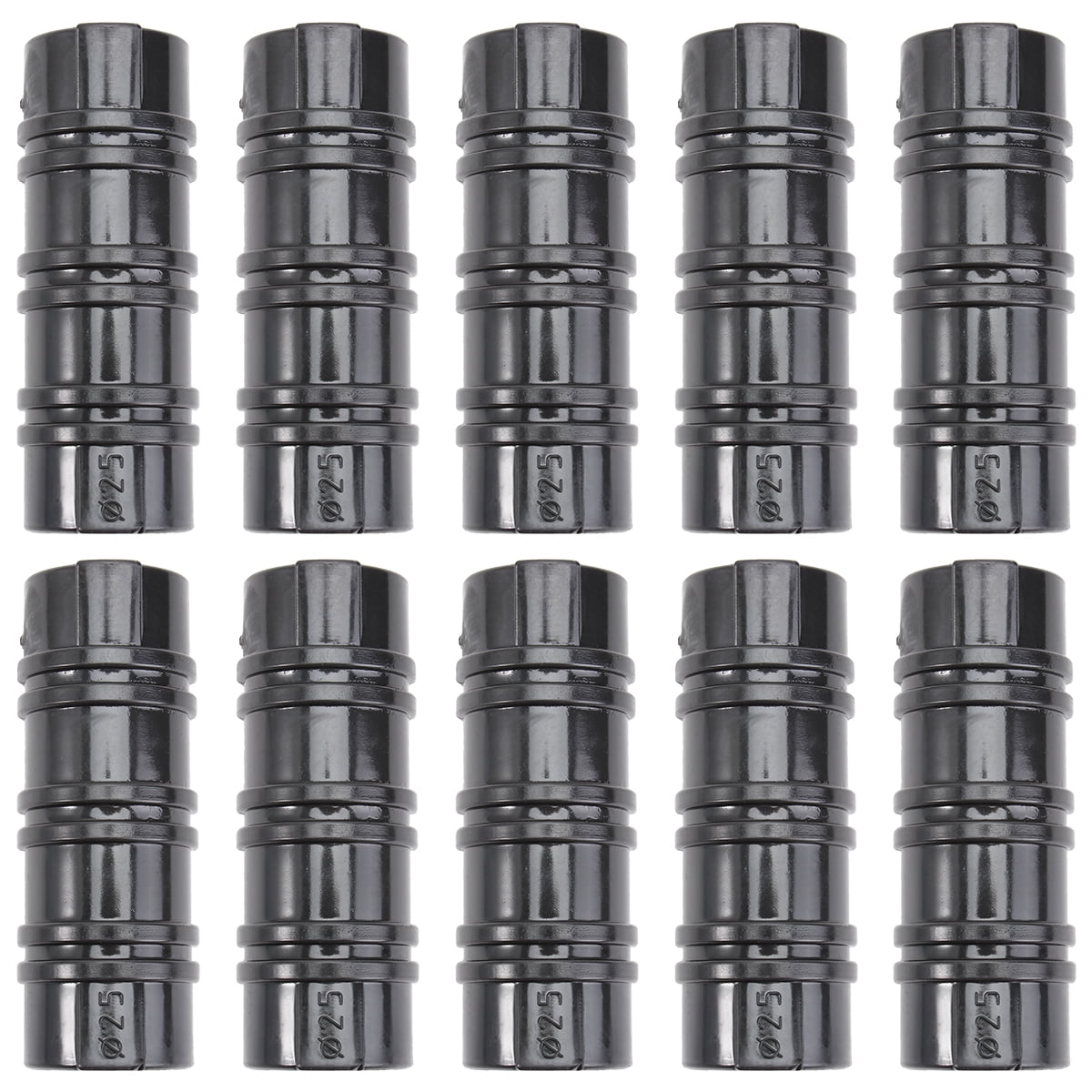 10 pcs 3/4 Inch Greenhouse ABS Snap Clamp for PVC Pipe for Greenhouses ...