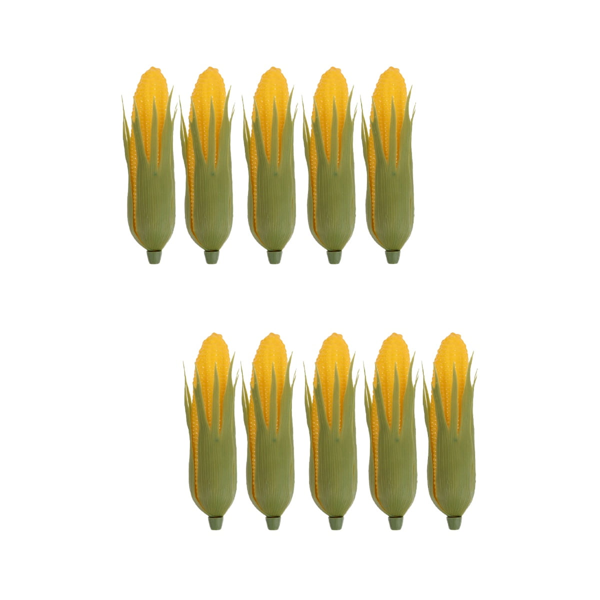 10 pcs Artificial Corn Faux Corn Fake Corn Prop Lifelike Vegetable ...
