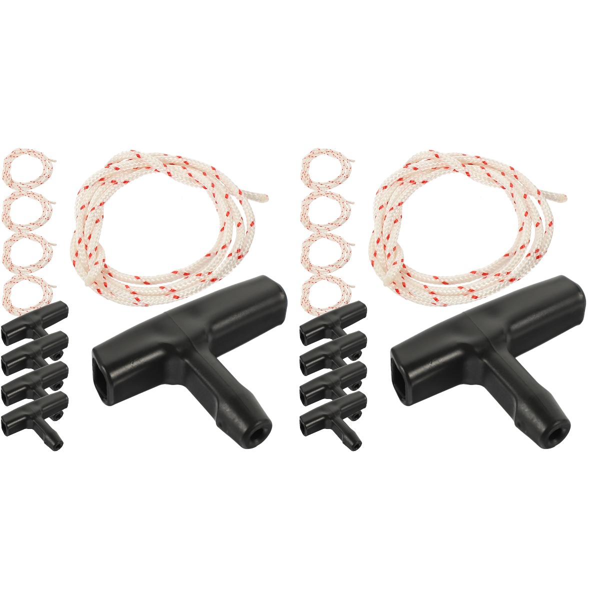 10 pcs Attic Ladder Pull Cord Garage Door Pull Rope with Handle for ...