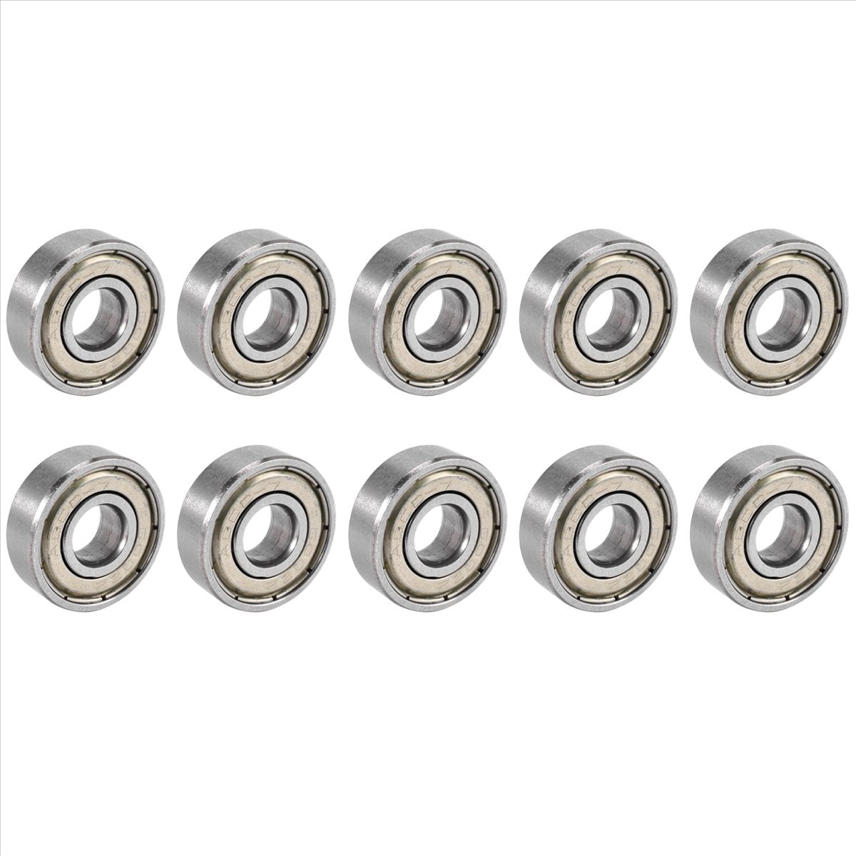 10 pcs. Ball bearings miniature deep groove ball bearings 608 ZZ 8 x 22 ...