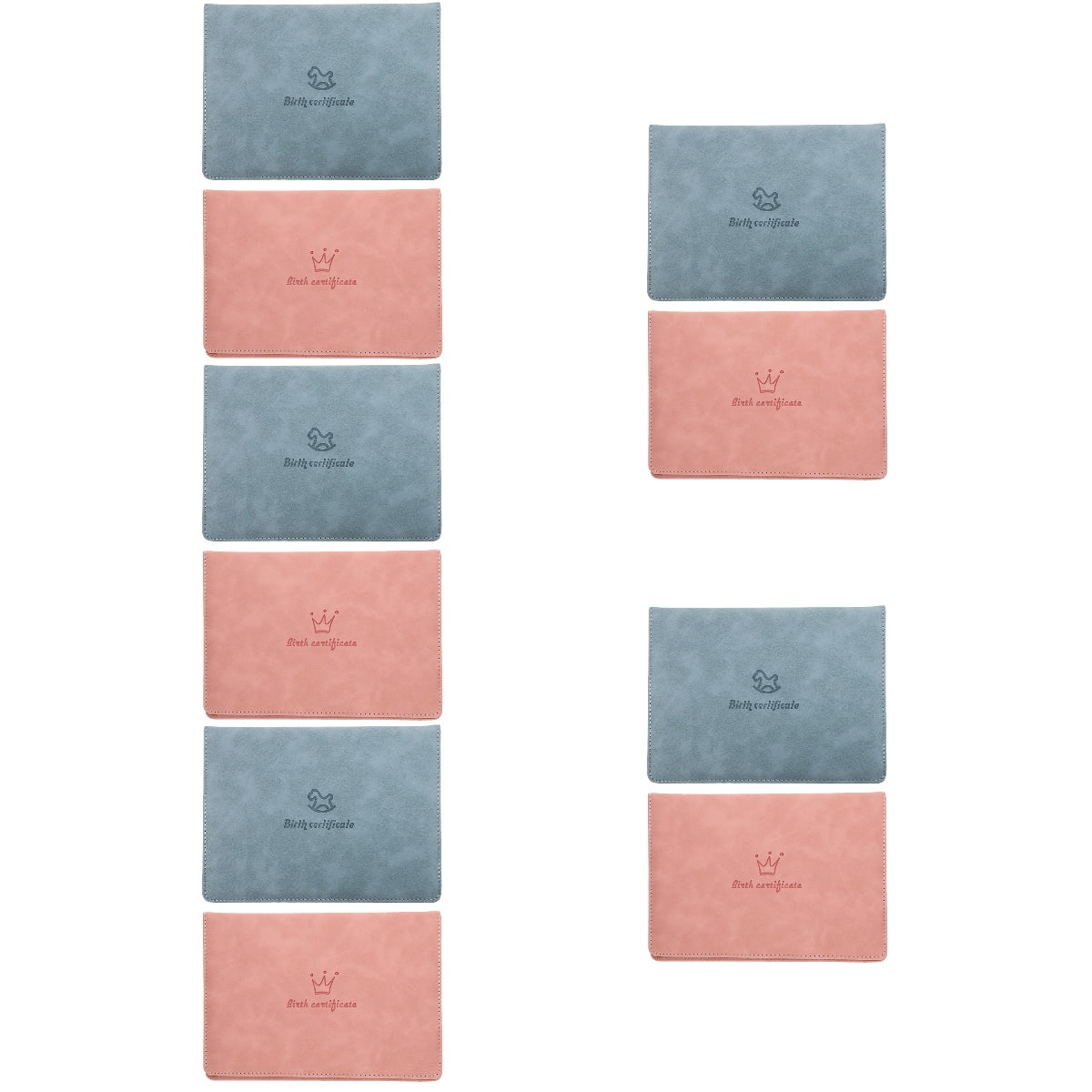10 pcs Birth Certificate Sleeve Birth Home Birth Certificate Protective ...