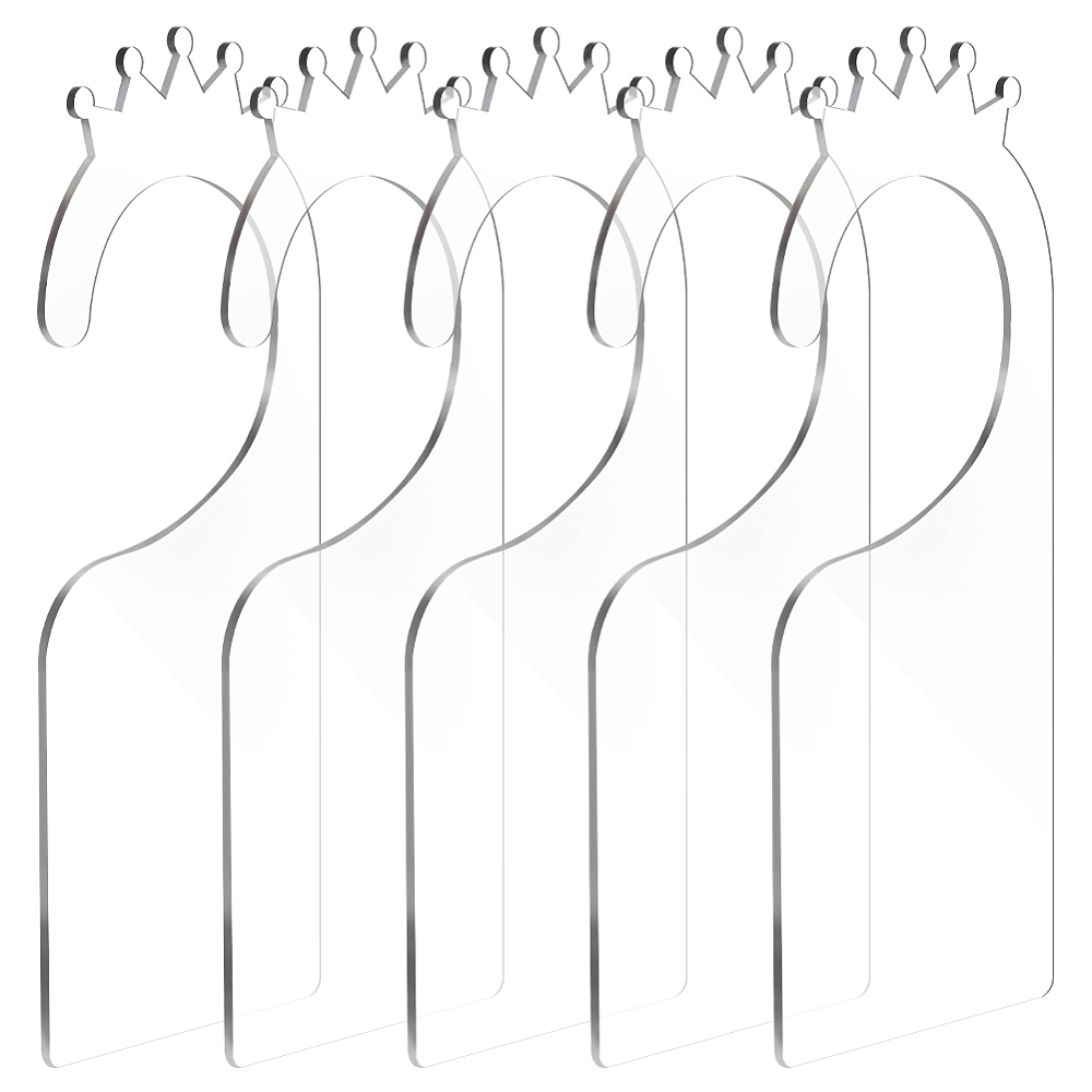 10 pcs Blank Clothing Rack Clothes Dividers for Closet Dividers Hanger ...