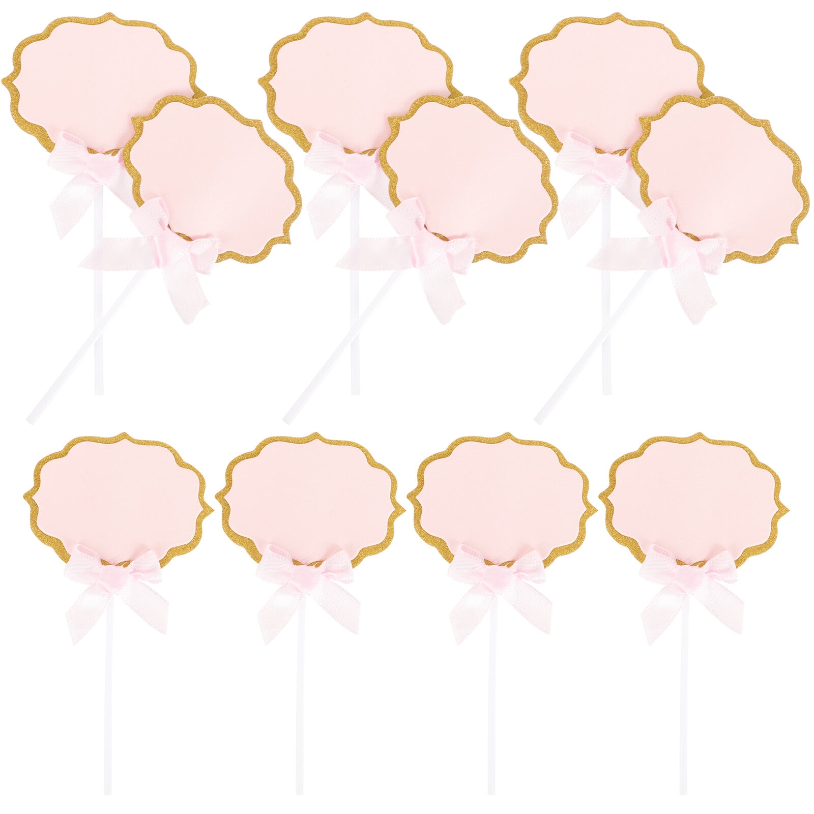 10 pcs Cheese Markers Cake Topper Blank Cupcake Toppers Maker Labels ...