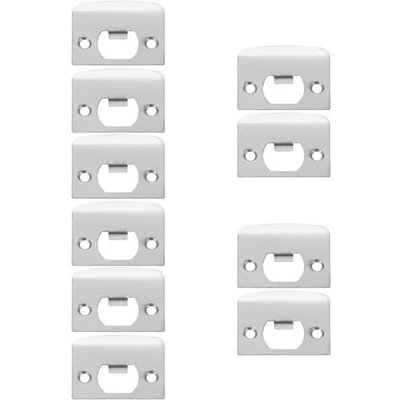 10pcs Stainless Steel Door Strike Plates and Deadbolt Covers, Door ...