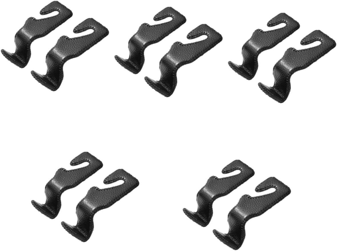 10 pcs Grocery Portable Hanging Bags Seat Mount Phone Coats Purse ...