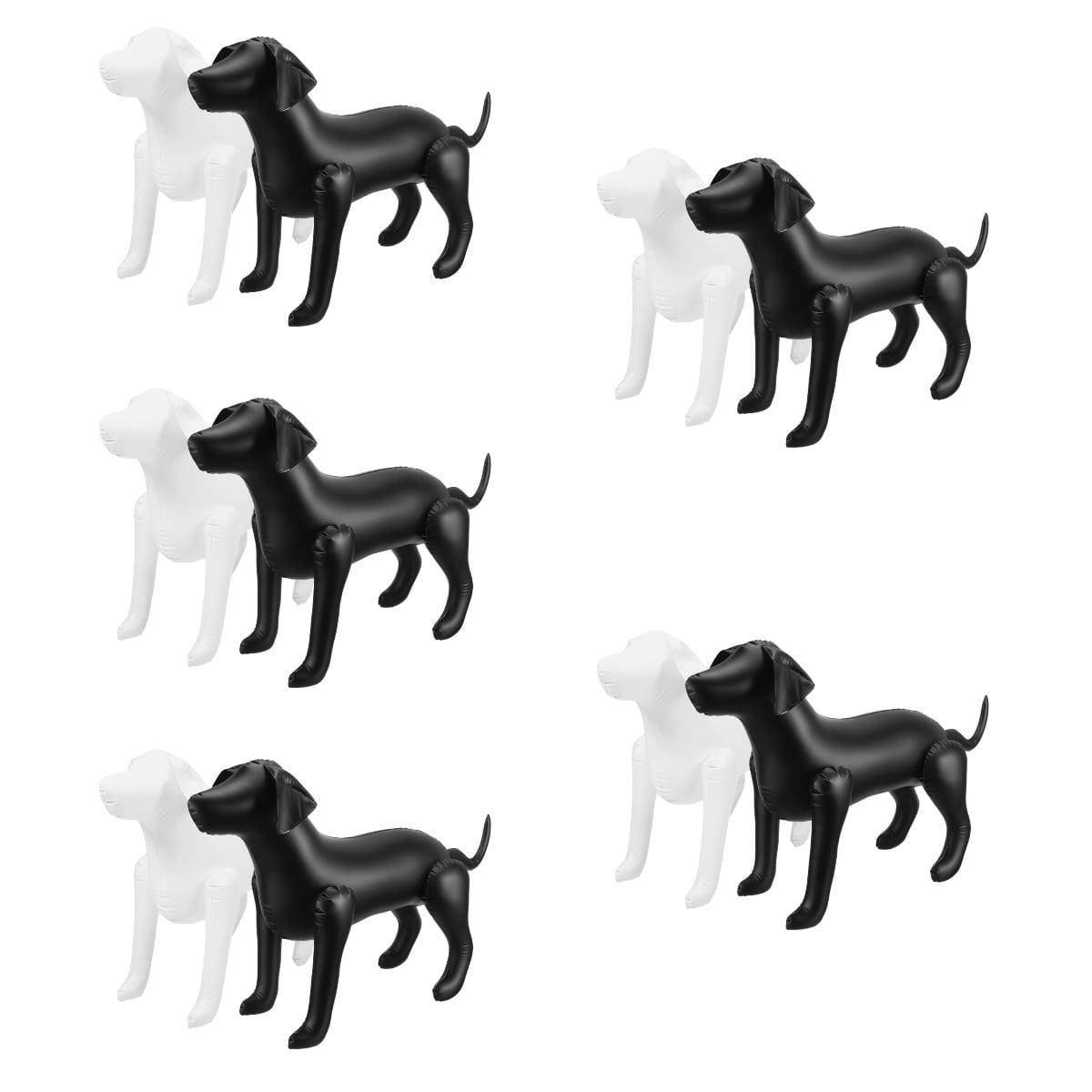 10 pcs Inflatable Dog Mannequins Pet Clothing Model Dog Mannequin Shop ...