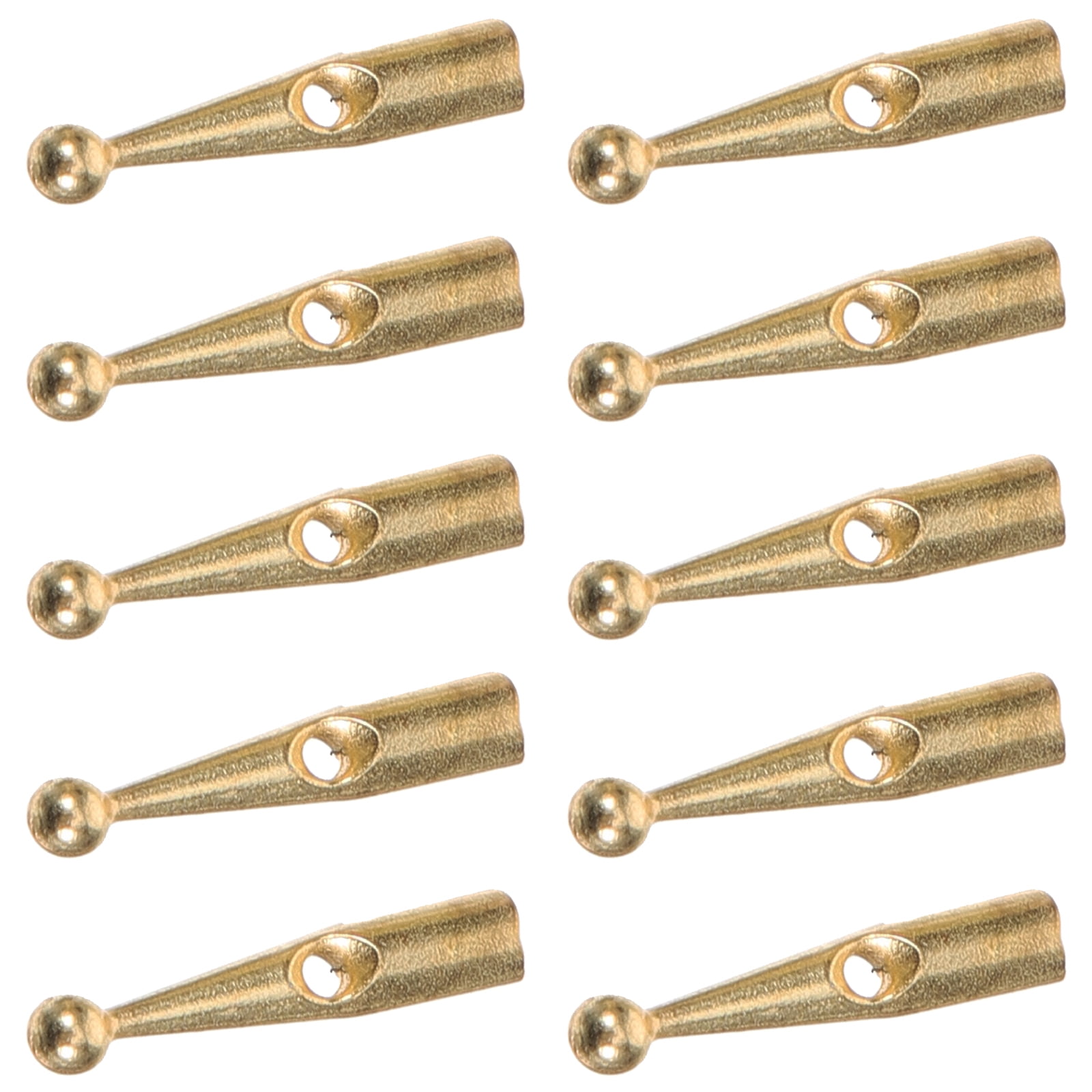 10 pcs Metal Umbrella Bone Covers Rain Umbrella Tail Beads Folding ...