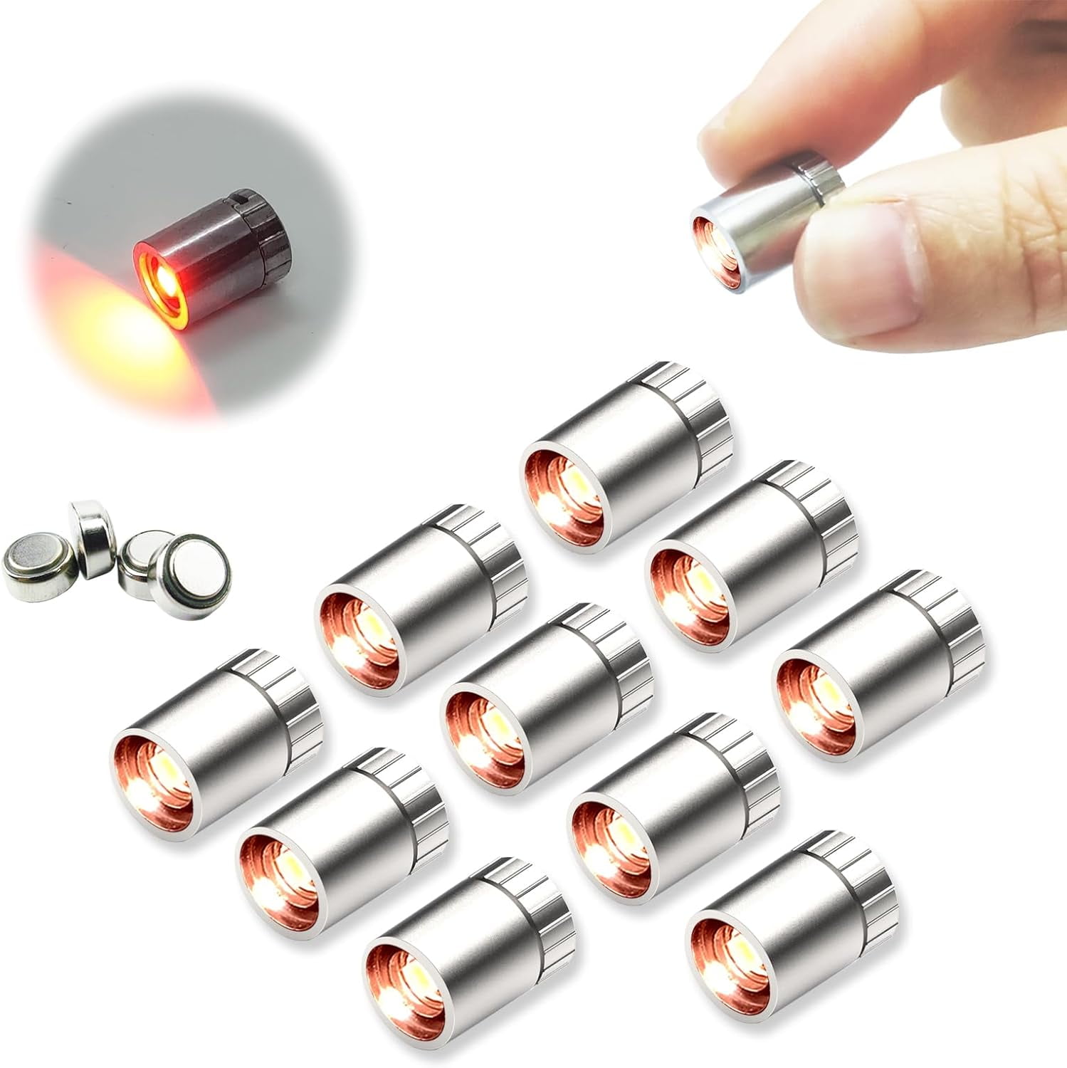 10 pcs Miniature Led Lights,Tiny Lights for Hand Craft/DIY,Miniature ...