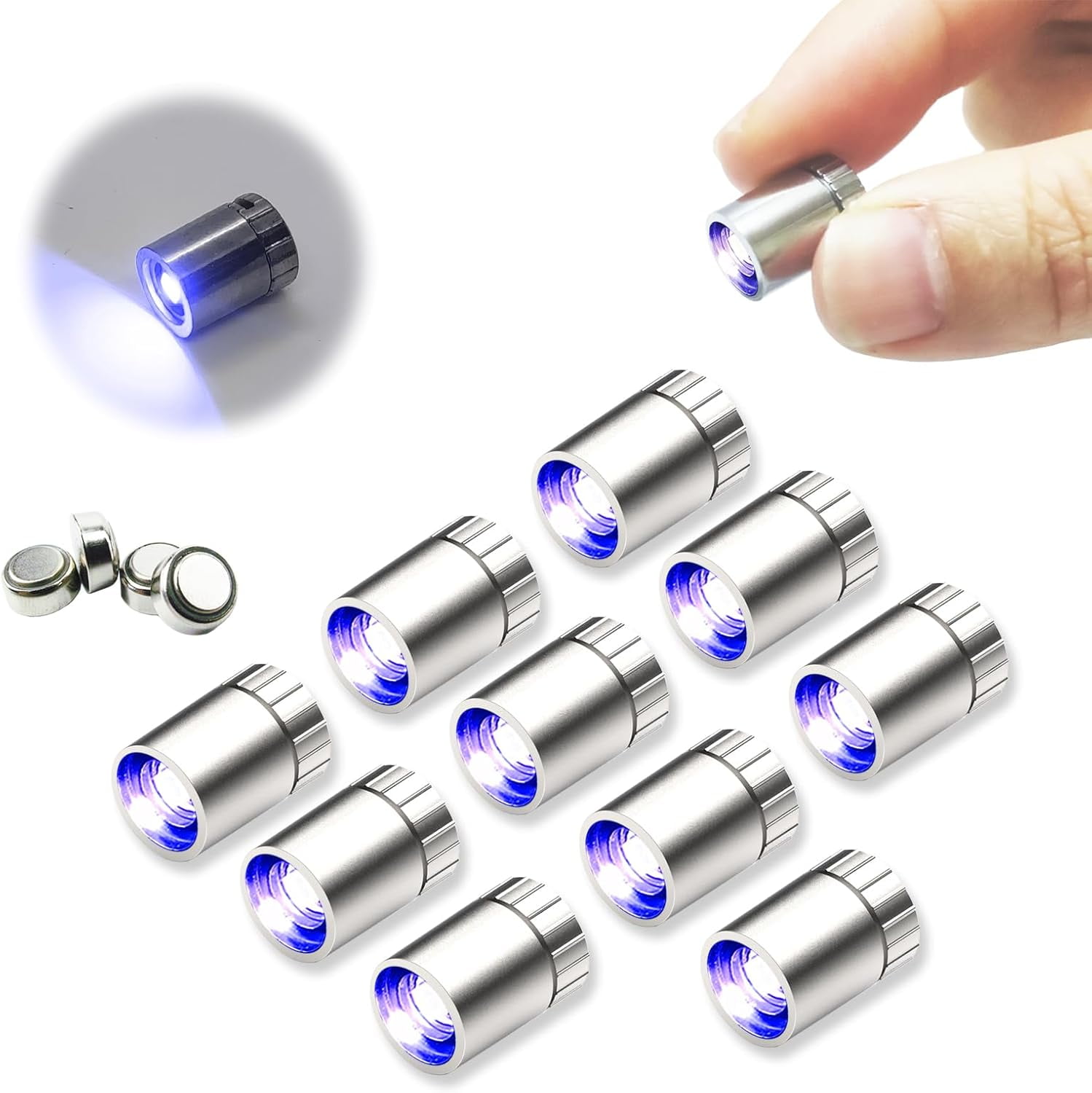 10 pcs Miniature Led Lights,Tiny Lights for Hand Craft/DIY,Miniature ...