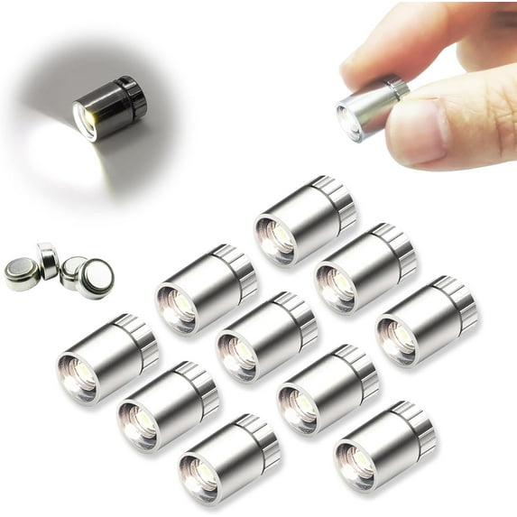 10 pcs Miniature Led Lights,Tiny Lights for Hand Craft/DIY,Miniature ...