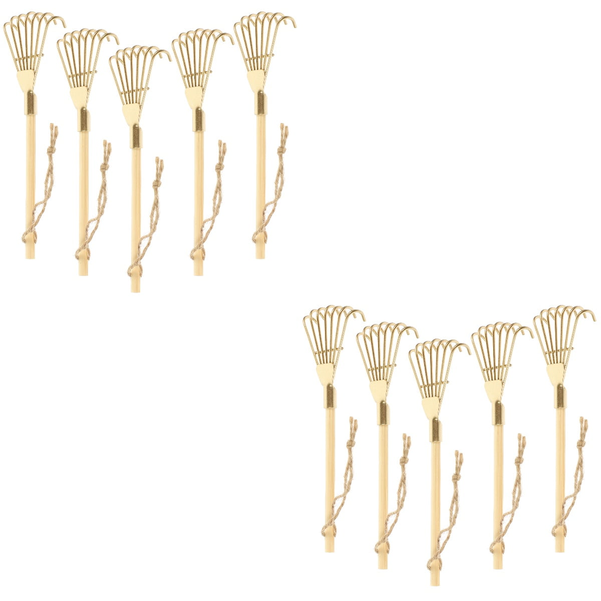 10 pcs Miniature Rakes Handicrafts Incense Ashes Rakes Multipurpose ...
