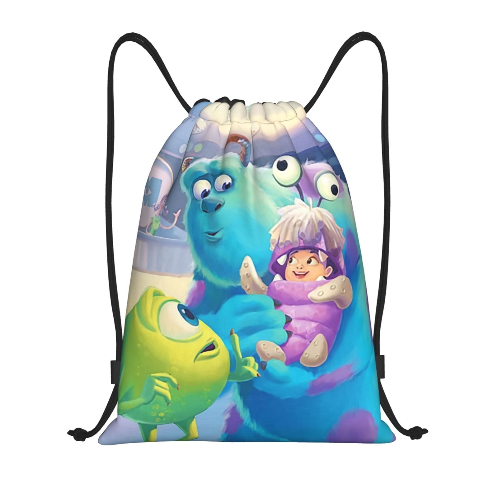 10 pcs Monster Inc Drawstring Backpack Waterproof Drawstring Bag Men's and Women's Birthday ...