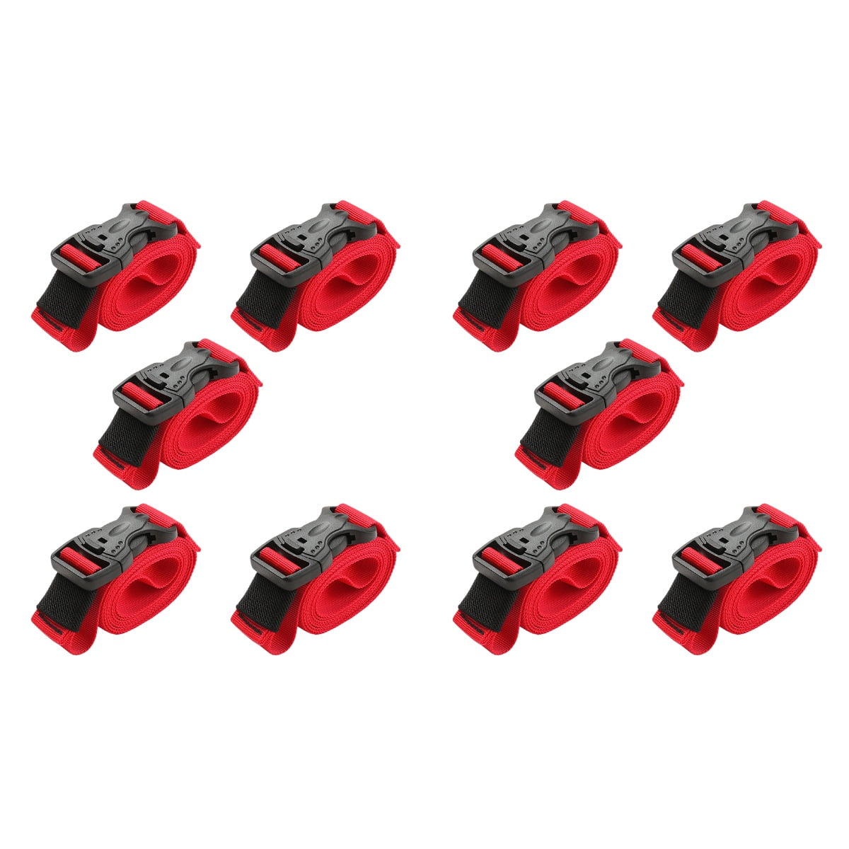 10 pcs Multi-functional Binding Belt Stretchable Strap Quick-Release ...