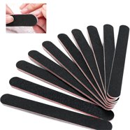 Maryton 12Pcs Professional Double Sided Nail Files,100/180 Grits ...