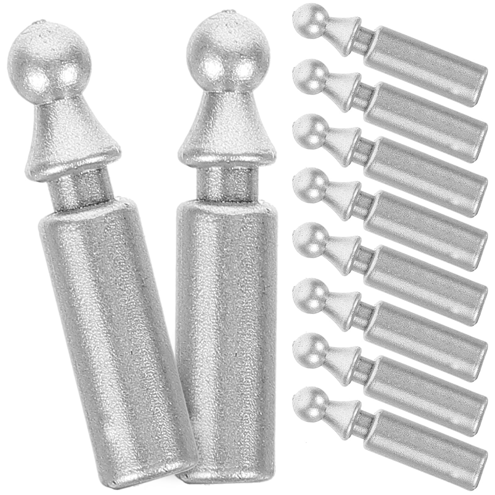 10 pcs Rain Umbrella Tail Beads Metal Umbrella Bone Covers Replacement ...