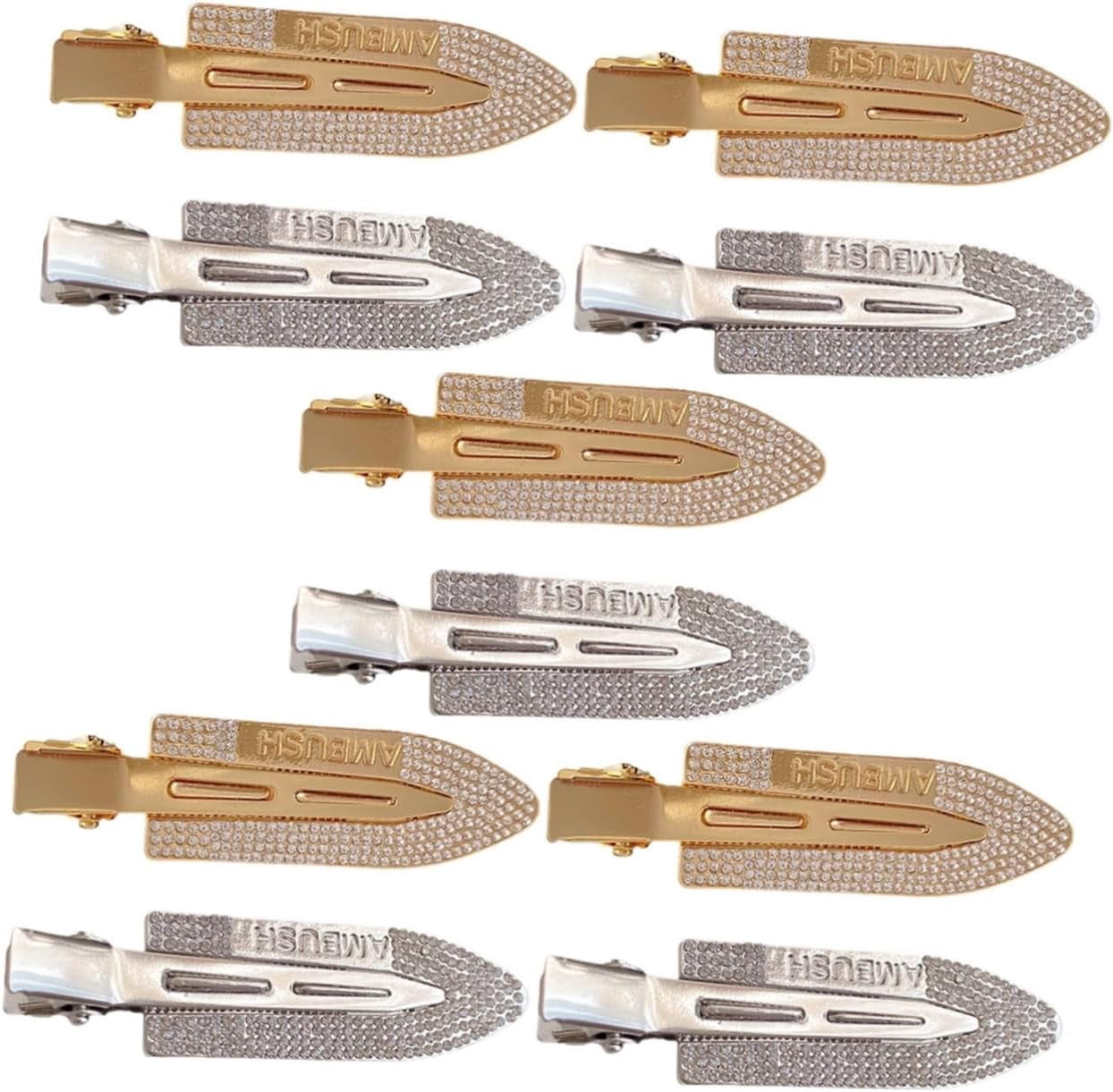 10 pcs Shiny Hairpin Headdress hair accessory for women metal hair clip ...