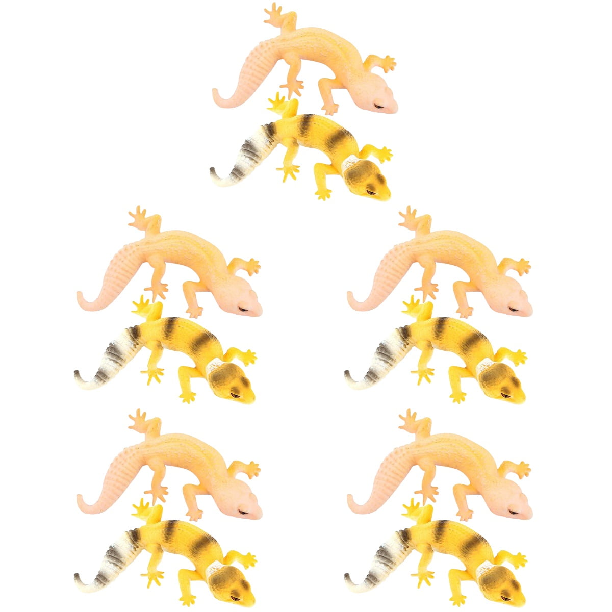 10 pcs Simulation Realistic Lizard Figurines Fake Small Lizard Toy ...