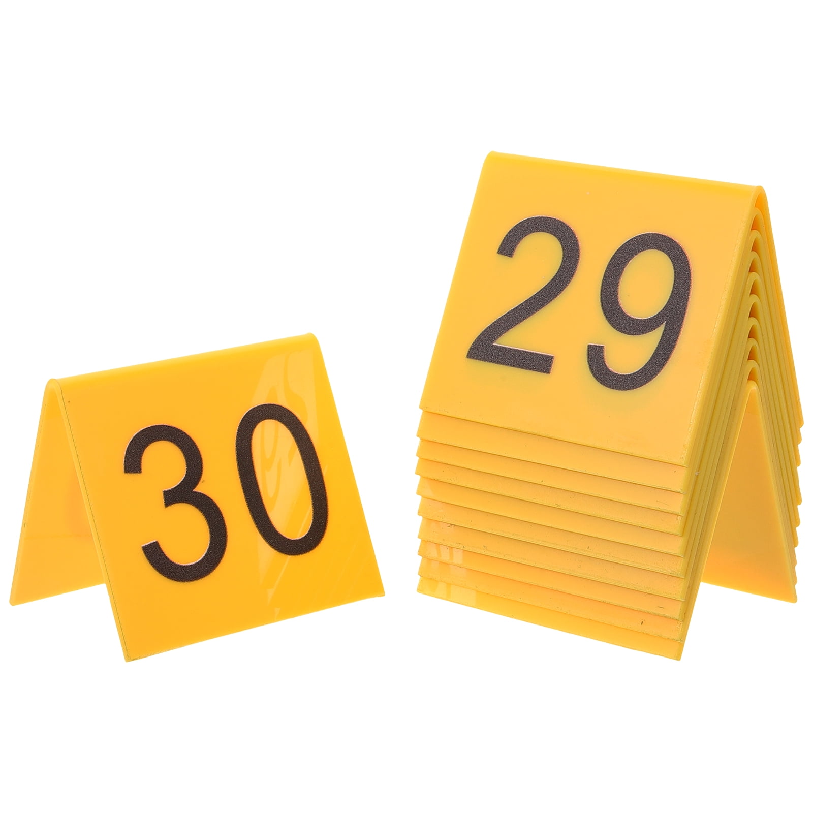 10 pcs Table Number Marker Crime Scene Markers Evidence Markers ...