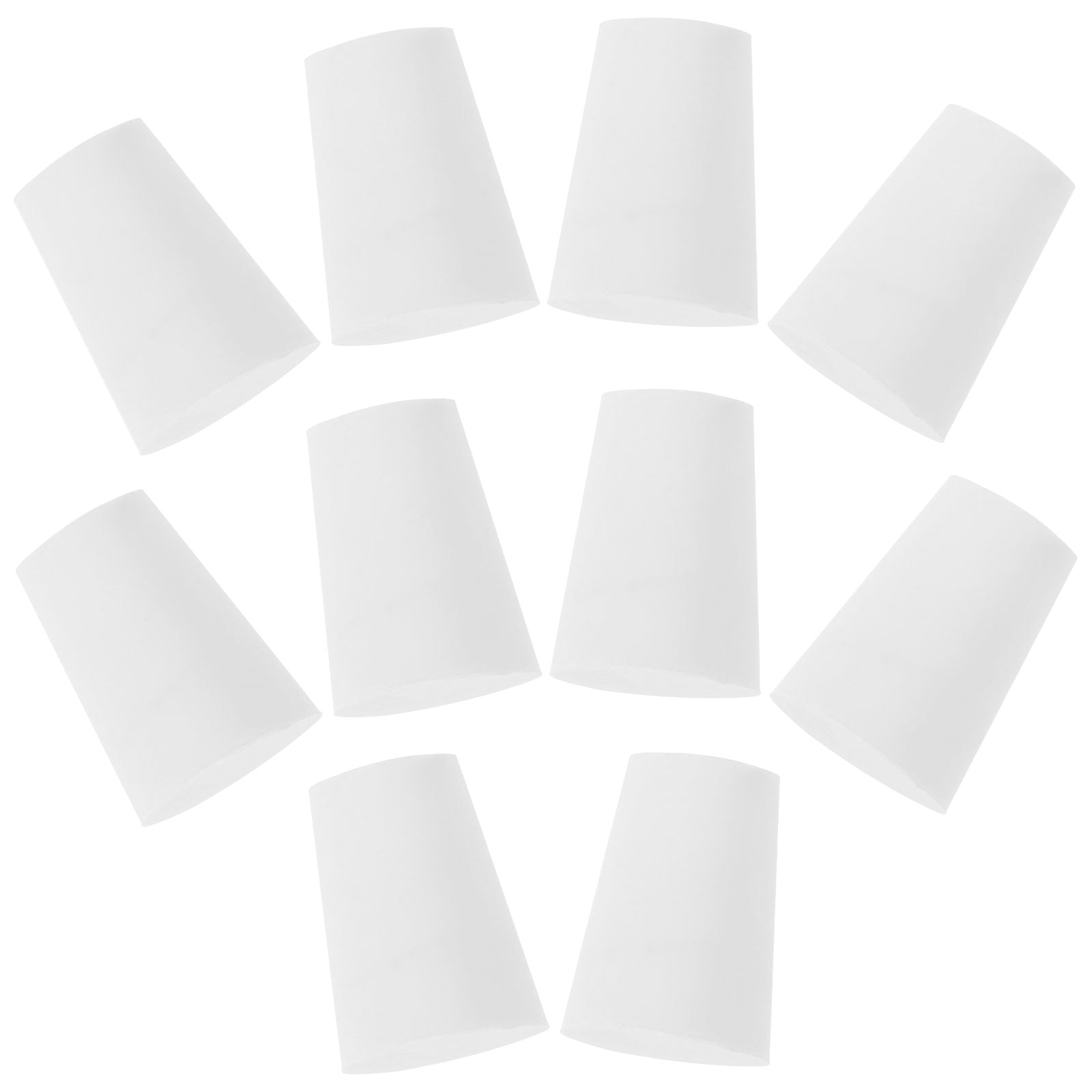 10 pcs Test Tube Plug Rubber Flask Stopper Test Tubes Bungs Stopper ...