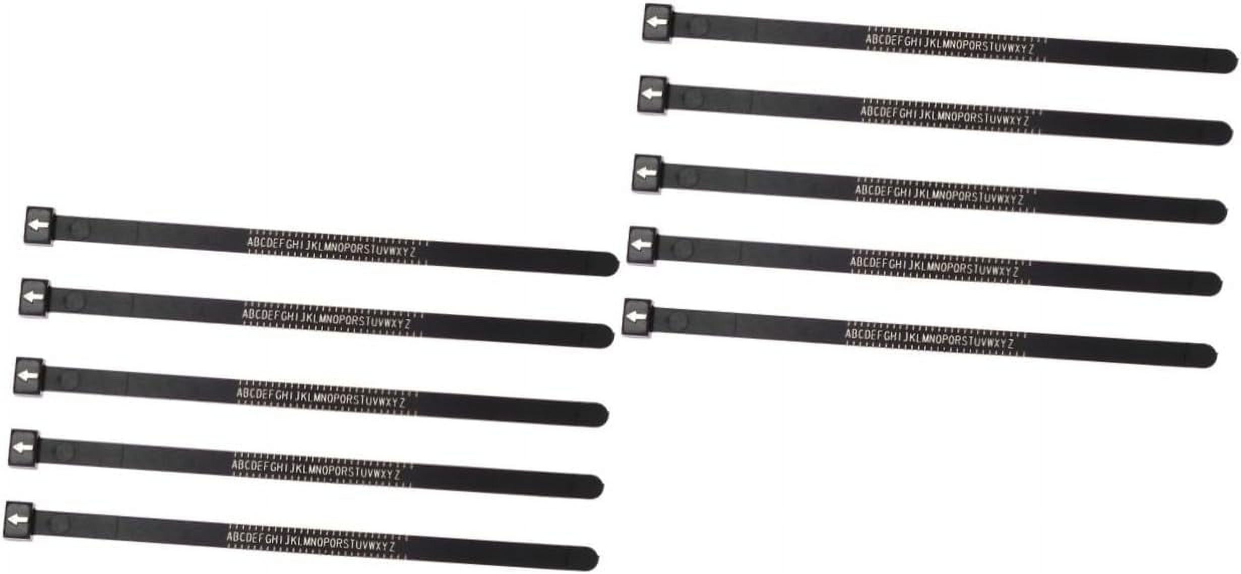 10 pcs Tools Lap Black Measuring Ring Ruler Finger Rulers Size Uk ...