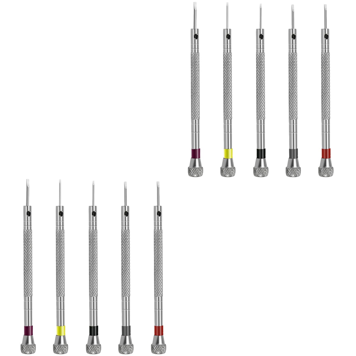 10 pcs Watchmaker Screwdrivers Set Screwdrivers Set for Watch Glasses Repair - Walmart.com