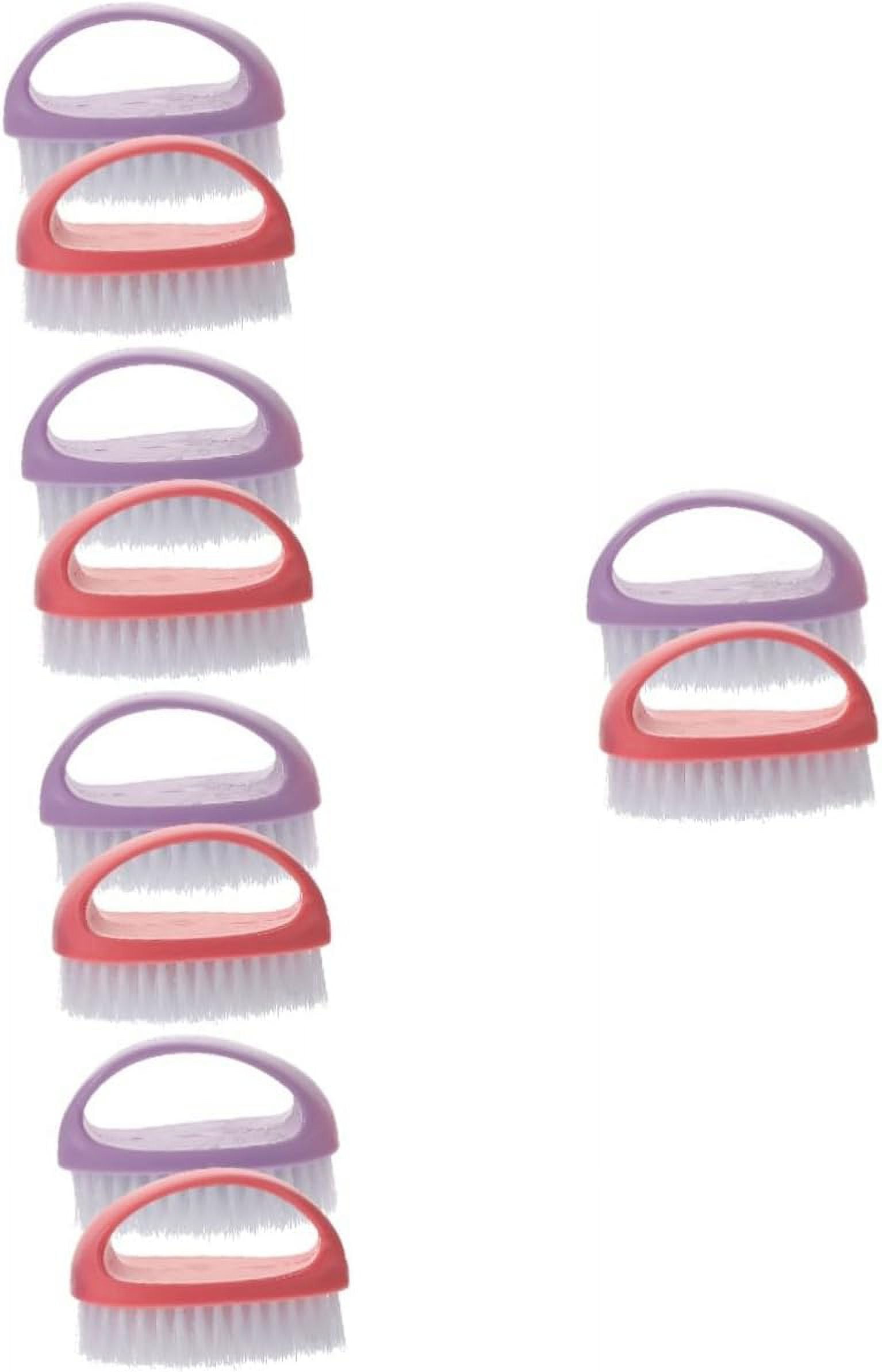 10 pcs finger cleaning brush fingernail brush toes and nails cleaner ...