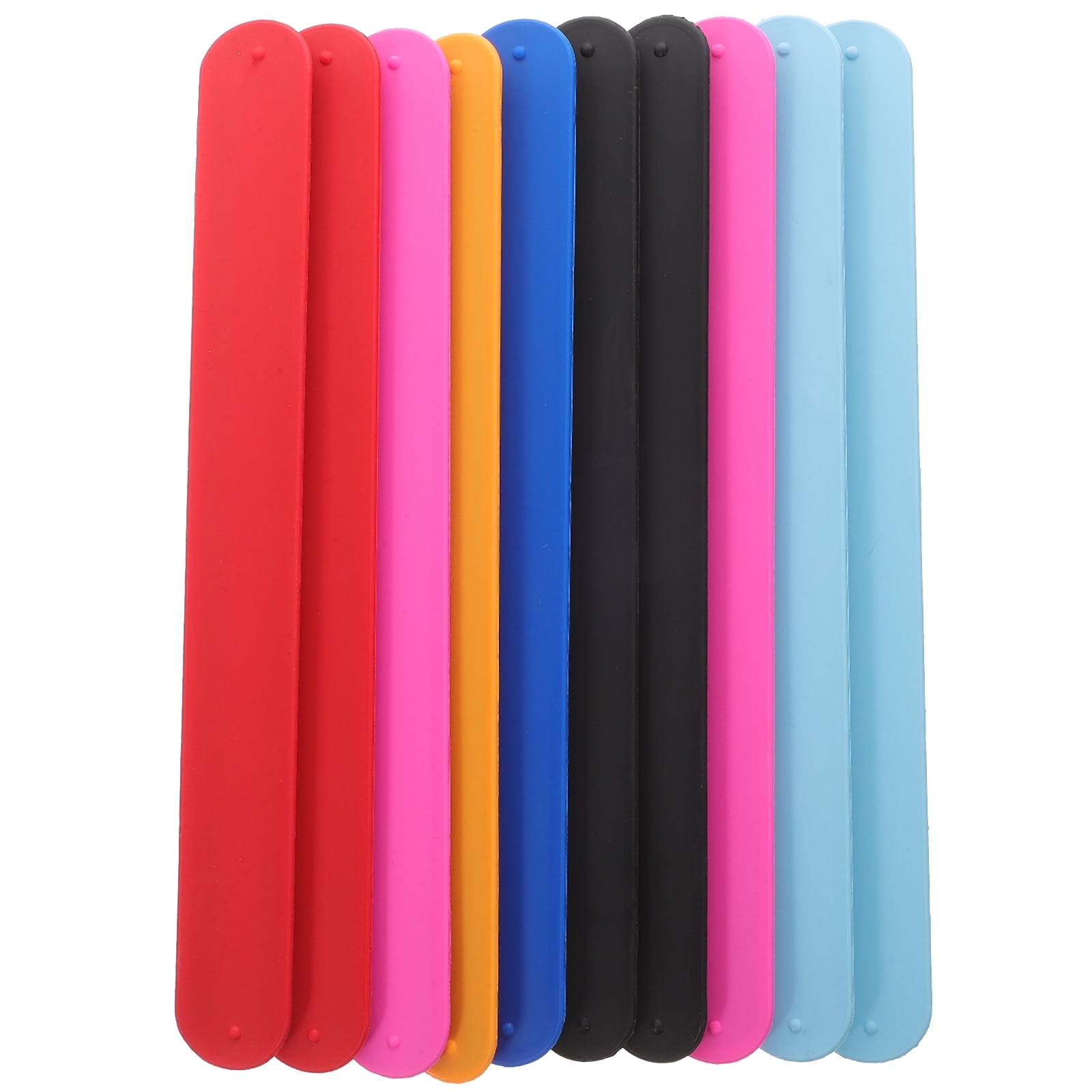 10 pcs papa circle slap band toy diy bands wristbands kids bracelets ...
