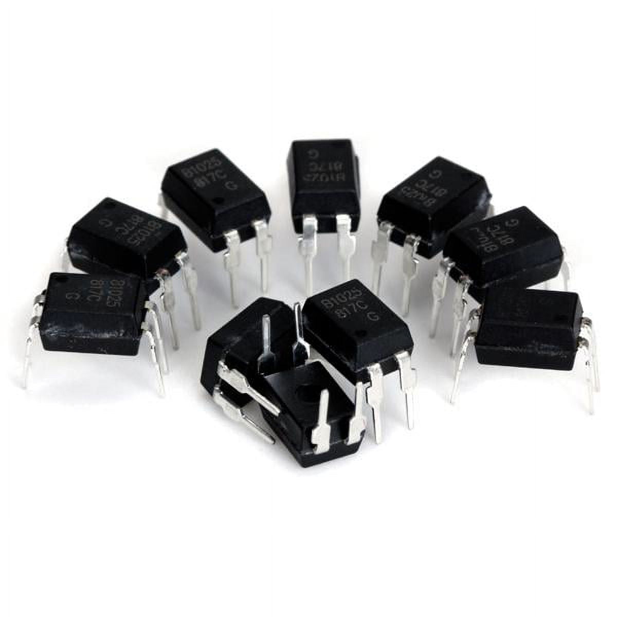 10 pieces DIP-4 817C Optocoupler IC Adapter Connector Plug - Walmart.com