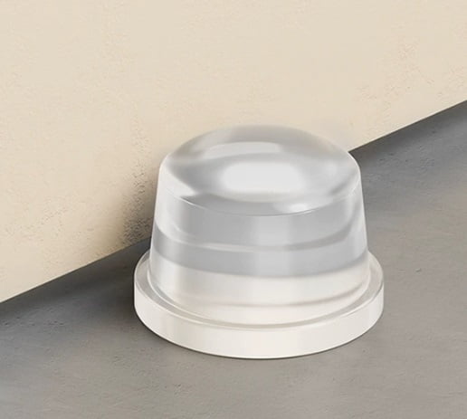 10 pieces of transparent silicone door stopper, door suction door ...