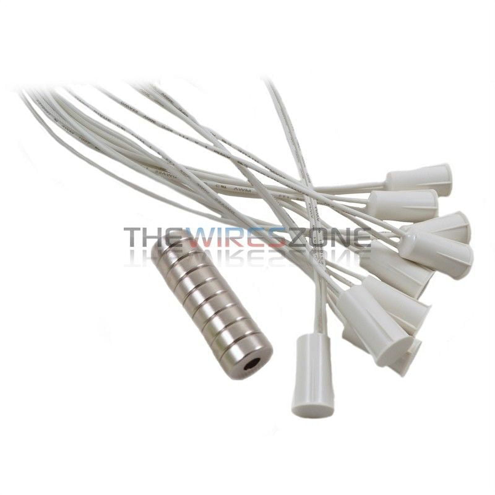 10 pk Recessed White Door Window Security Alarm Switch Reed Contact ...