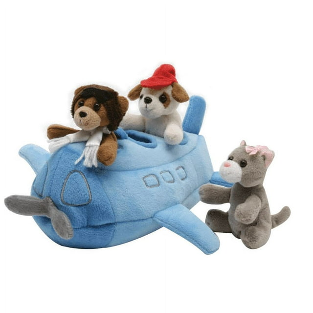 Airplane House with Finger Puppets 10" by Unipak Designs - Walmart.com