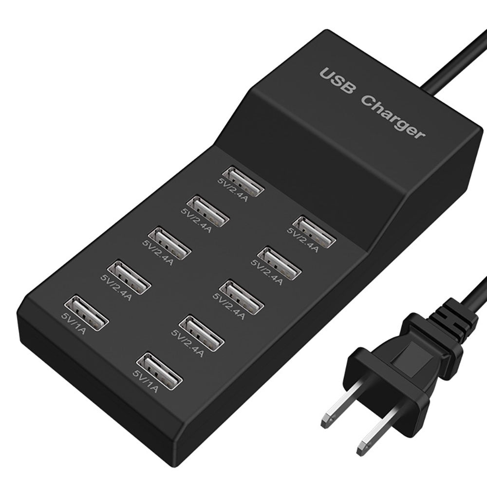 10 port USB charging station, multi port charging station, suitable for ...